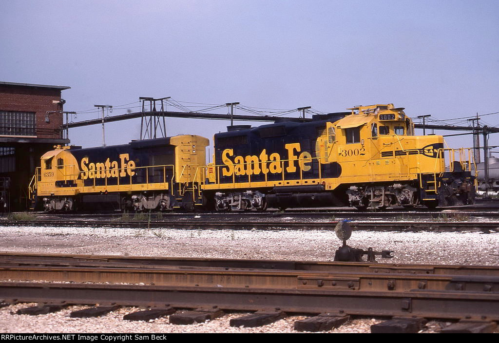 ATSF 3002 at Corwith Yard